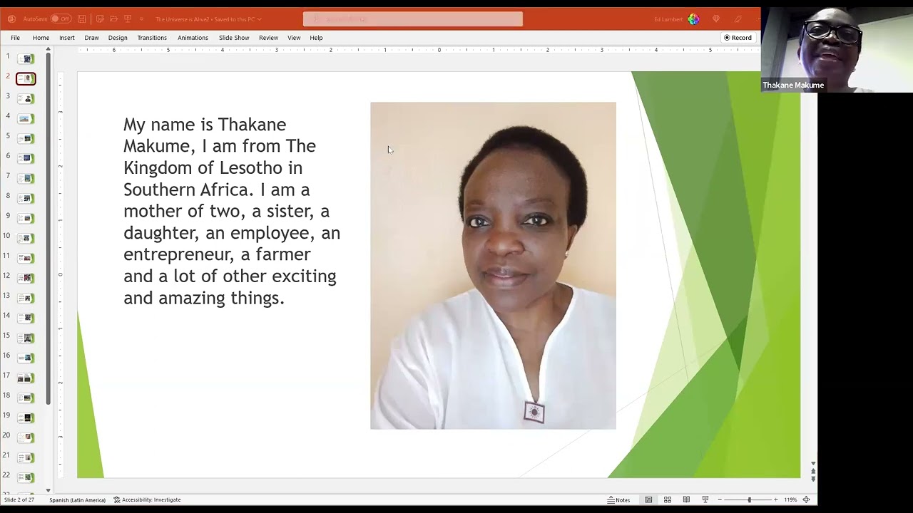 AIU Symposium Universe is alive by Thakane Makume – MyAIU Radio