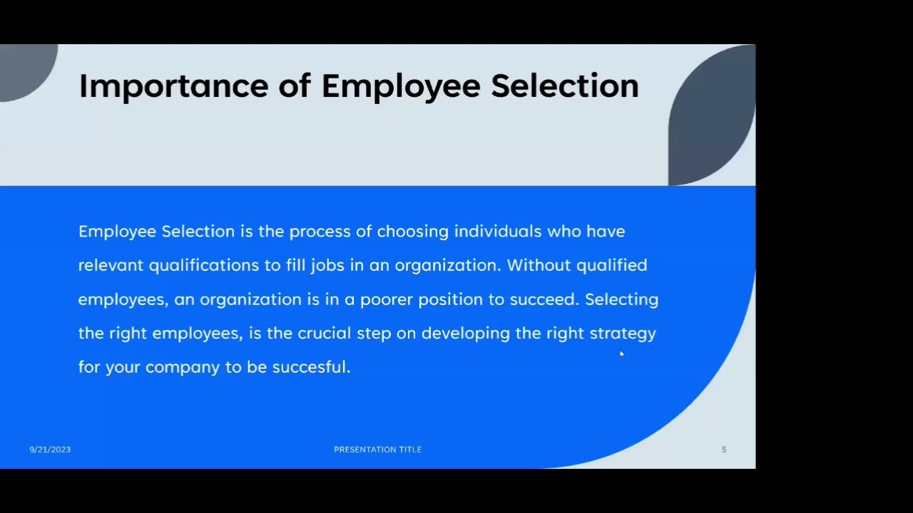Employee selection and Assessment by Silvana Mici – MyAIU Radio