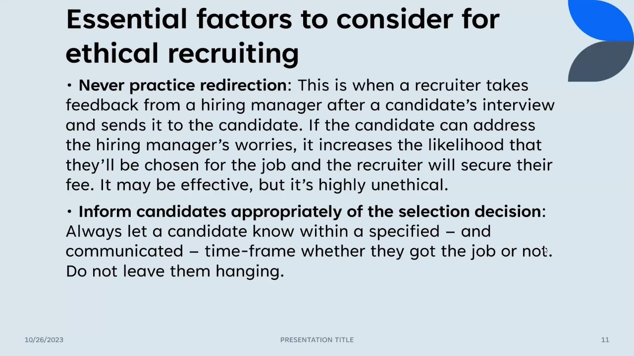 Employee Selection and Assessment Part II by Silvana Mici – MyAIU Radio