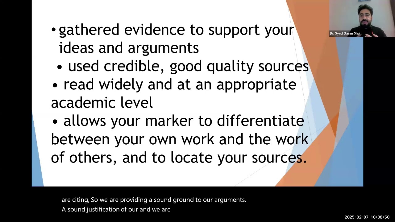 Reference Management With EndNote by Syed Qasim S – MyAIU Radio