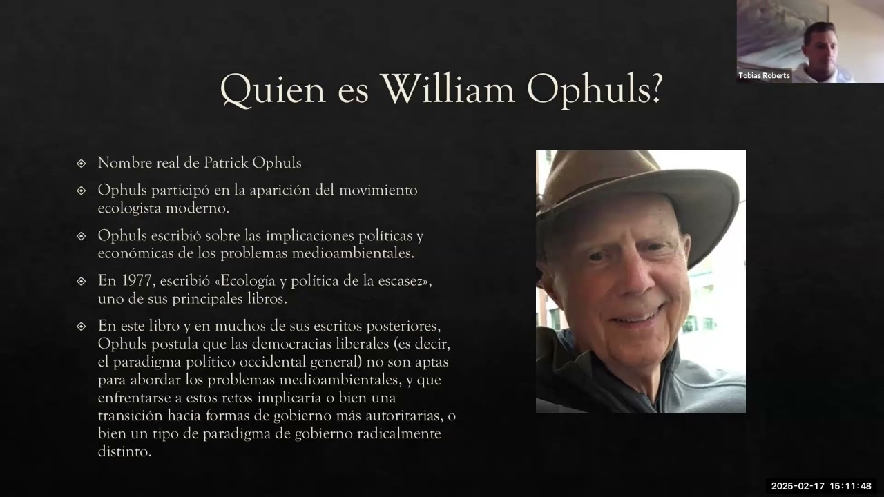 Ecología y Política de la Escasez Una Mirada al Pensamiento Político de ...